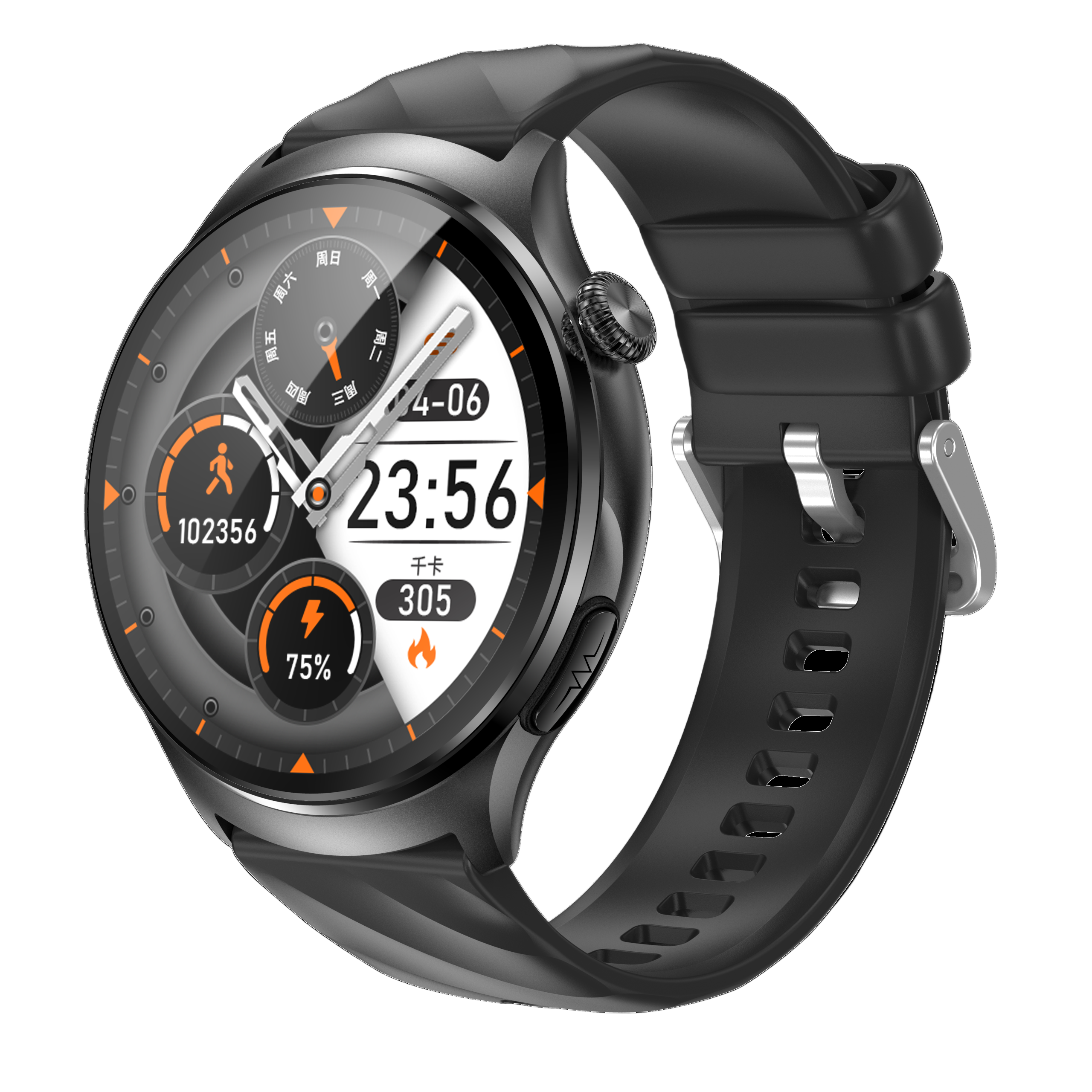 Medex Atlas okosóra fekete, bluetooth, EKG és vércukormérő